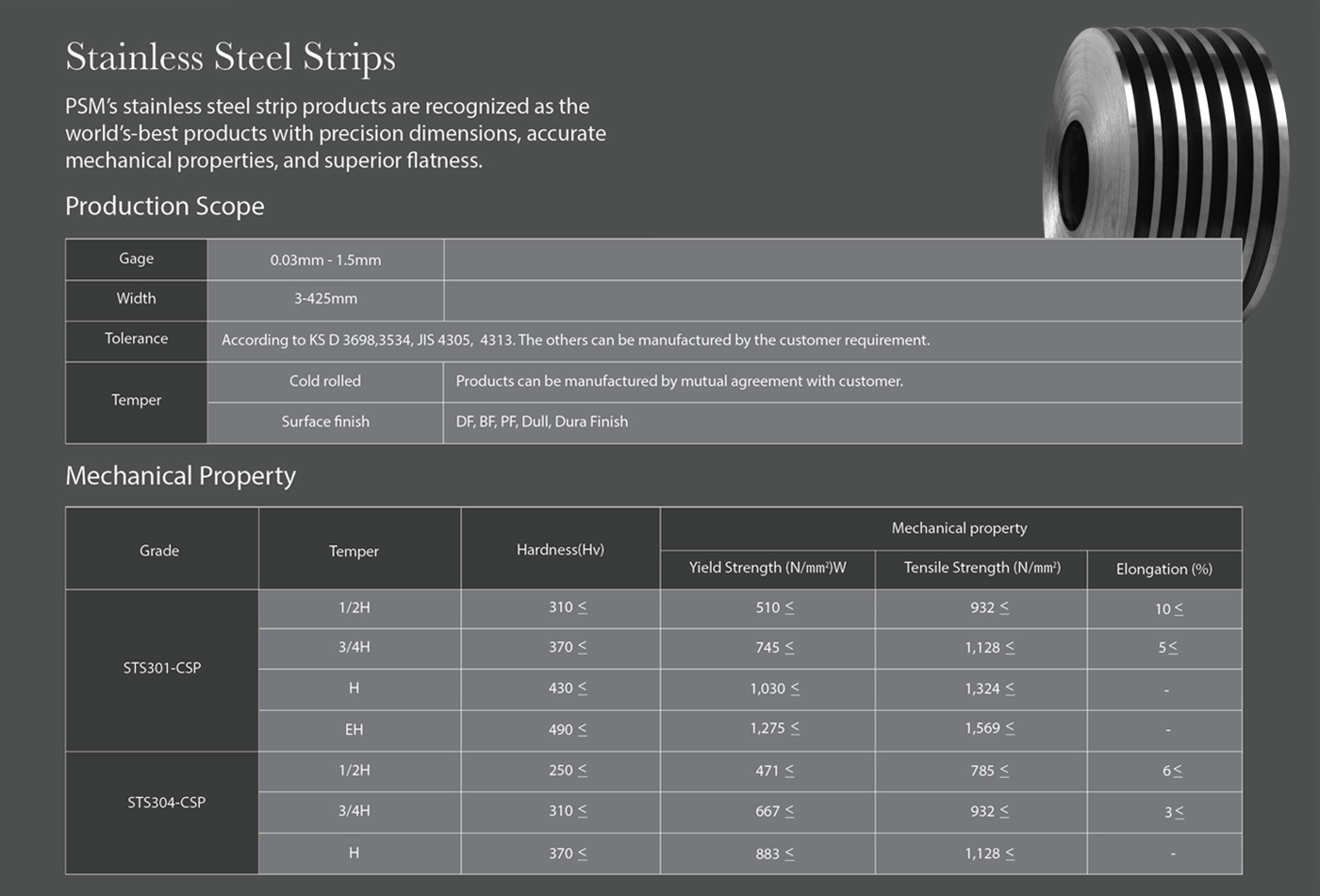 S & S Stainless International Sdn. Bhd. | Stainless Steel Strips